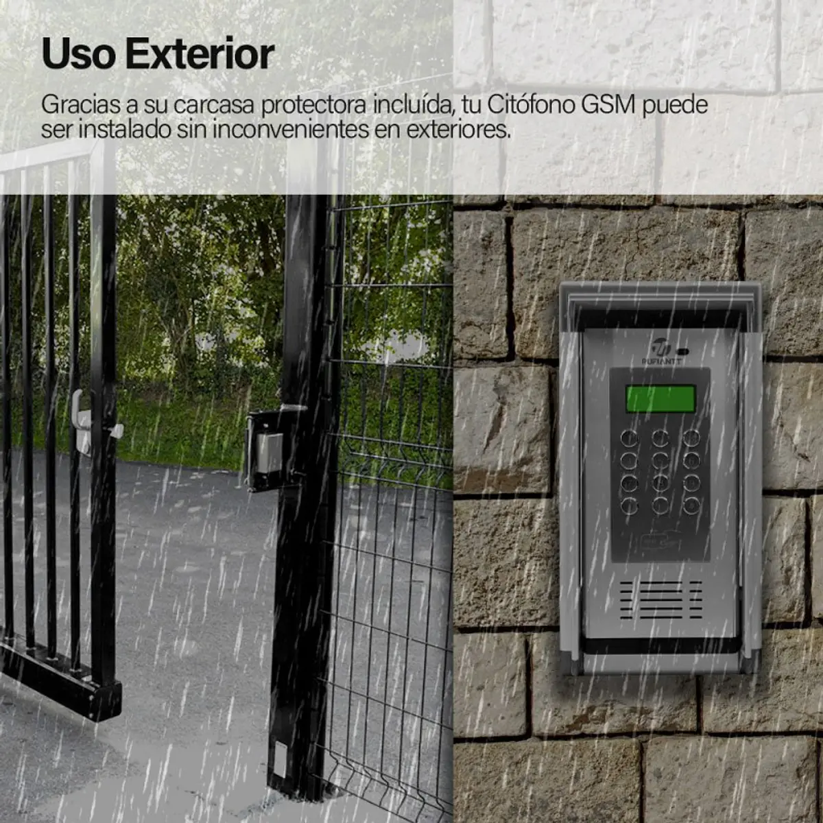 Citofono Inalambrico 4G Para Puerta Y Porton Condominio E...