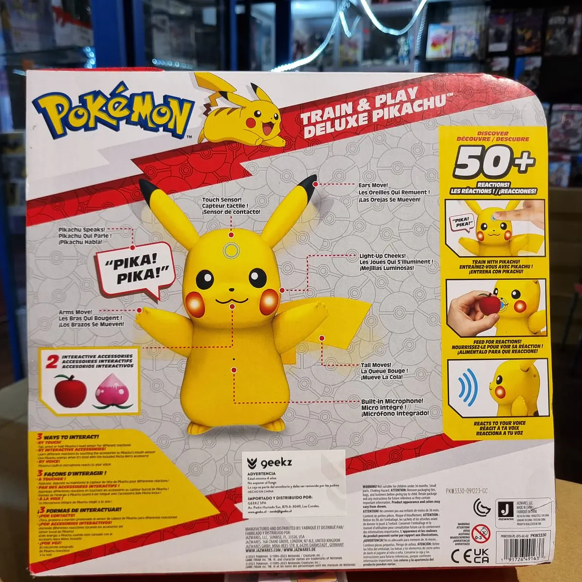 Pokemon Pikachu Train and Play