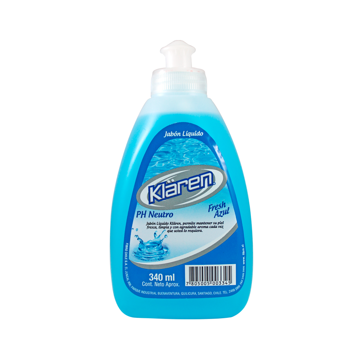 Jabón Fresh Azul 340 ml