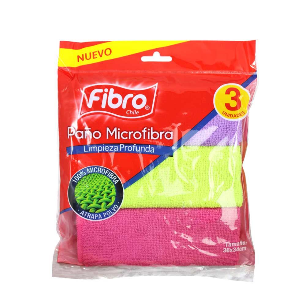 PAÑO MICROFIBRA X3
