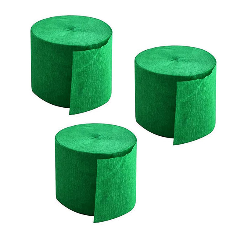 Festón Decorativo 5Cm Verde 6 Uni