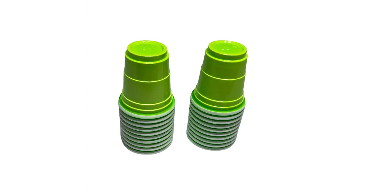 Vaso BP Shot Verde Lima 20 uni