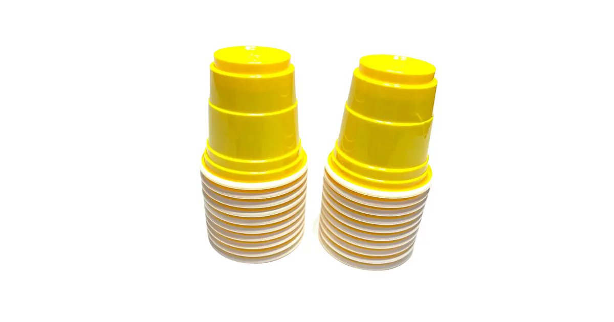 Vaso BP Shot Amarillo 20 Uni