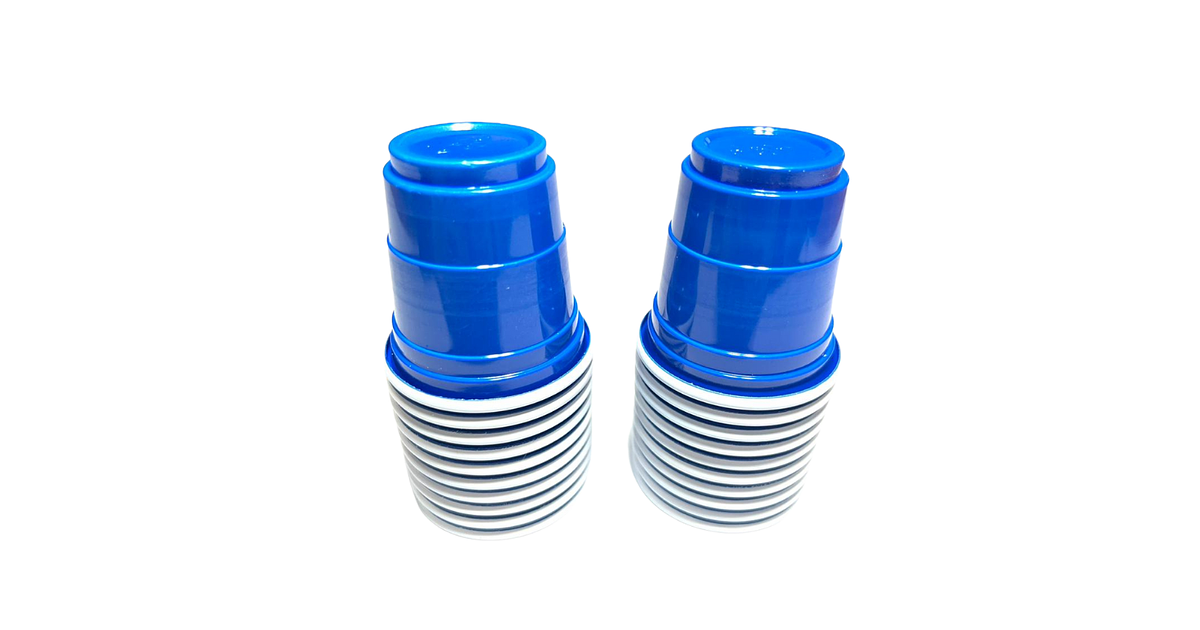 Vaso BP Shot Azul 20 uni