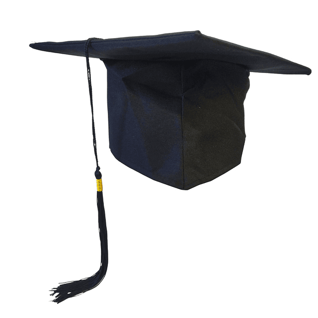 Birrete Graduación Deluxe Niño 1 Uni