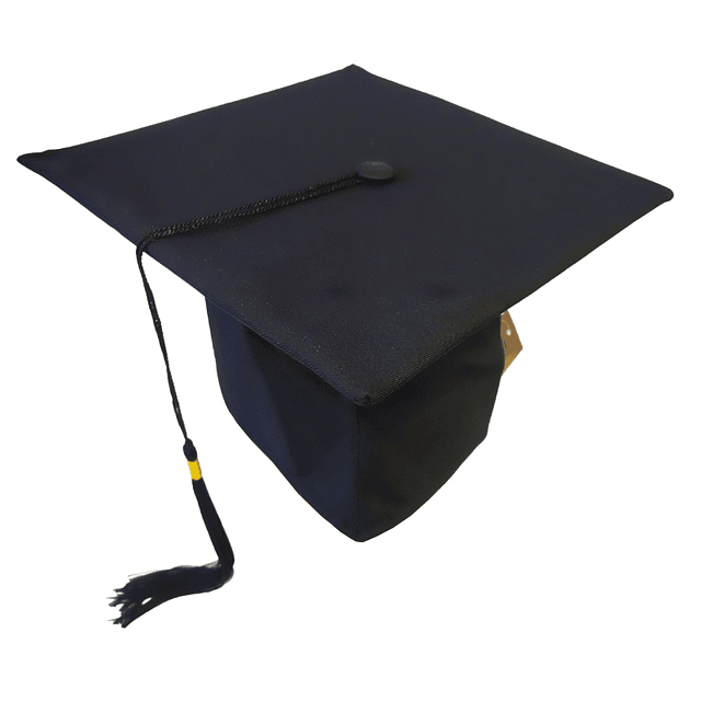 Birrete Graduación Deluxe Niño 1 Uni