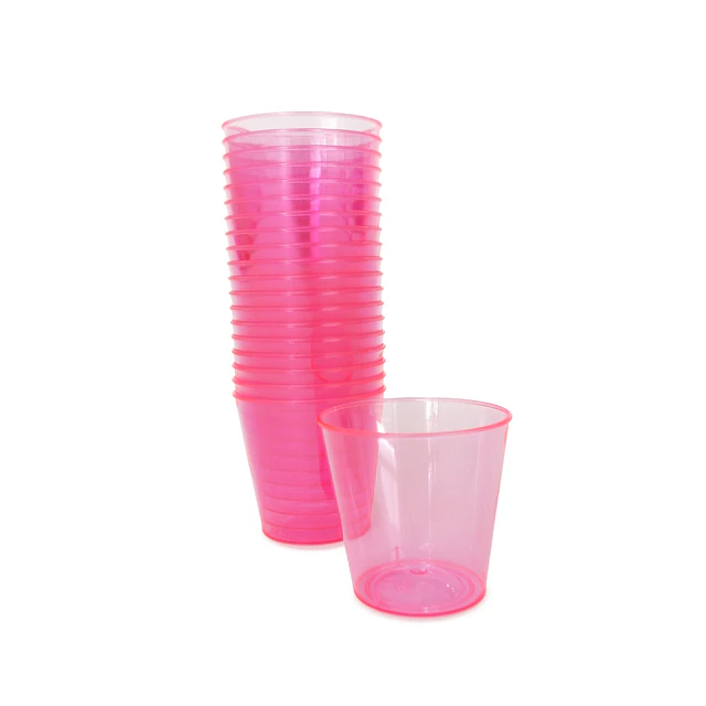 Vaso Shot Rosado 20 Uni
