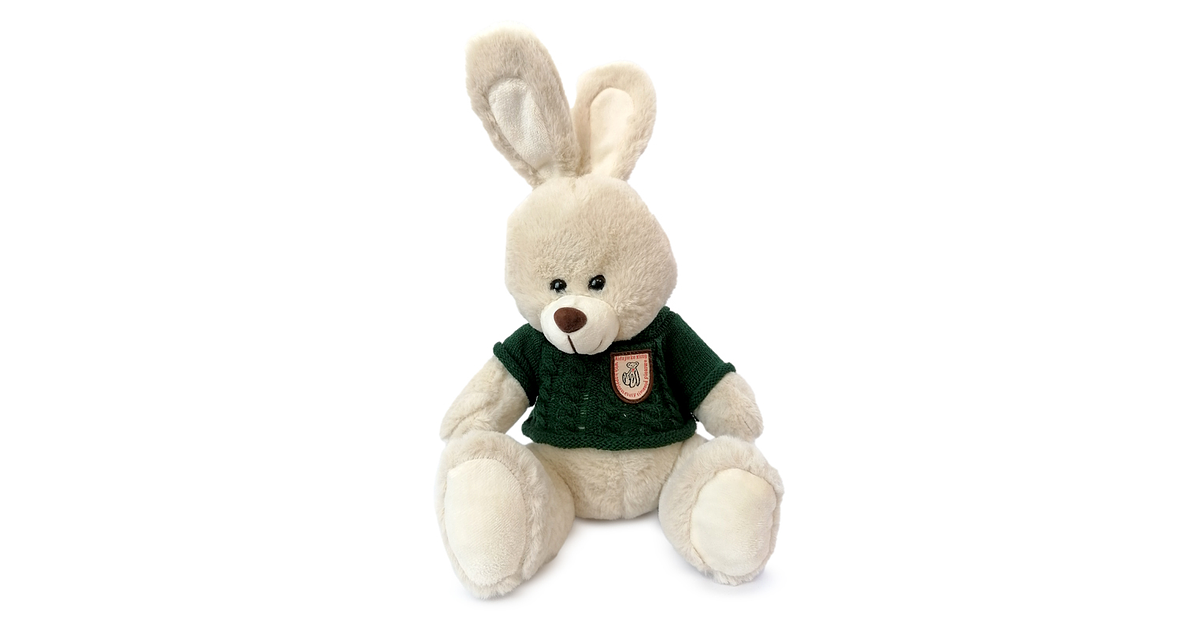Conejo Peluche Bufanda Russ 25cm 1 Uni