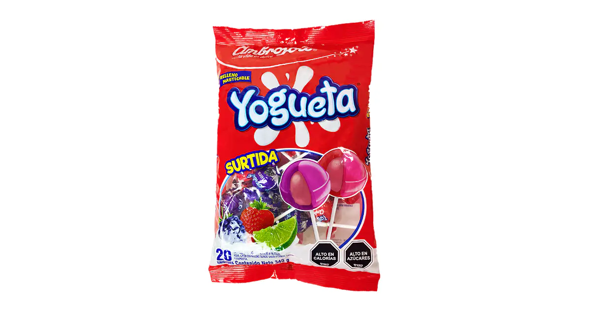 Yogueta Surtida Frutal 20x17g 1 Uni
