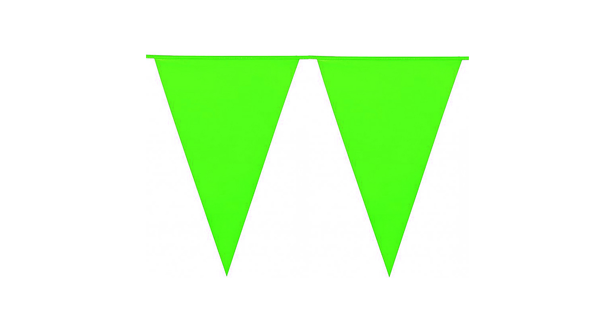 Guirnalda 10 Banderines Verdes 1 Uni