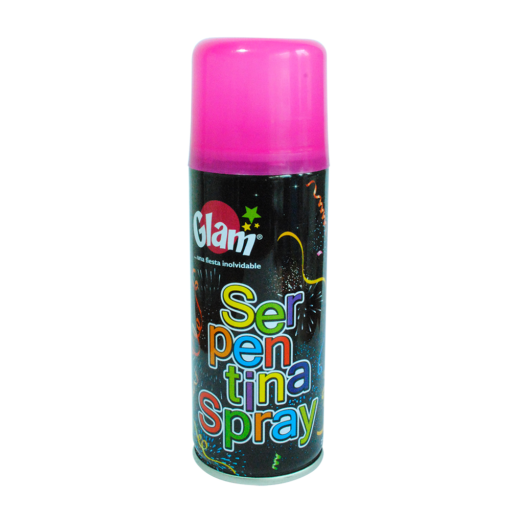 Serpentina Spray 250Ml Colores Surtidos 1 Uni