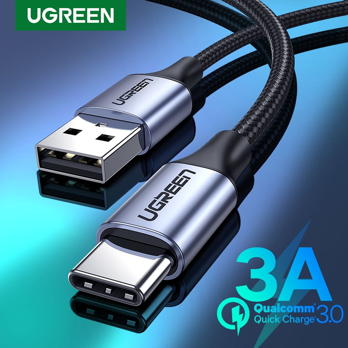 CABLE UGREEN TIPO-C 3A 2 METROS