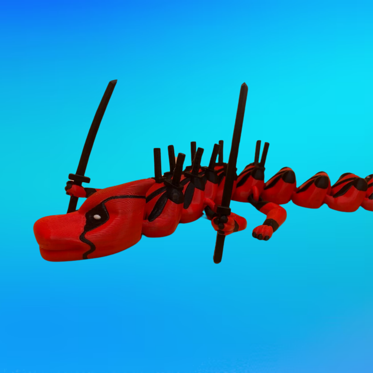 Dragonpool Articulado ¡Combina la irreverencia de Deadpool