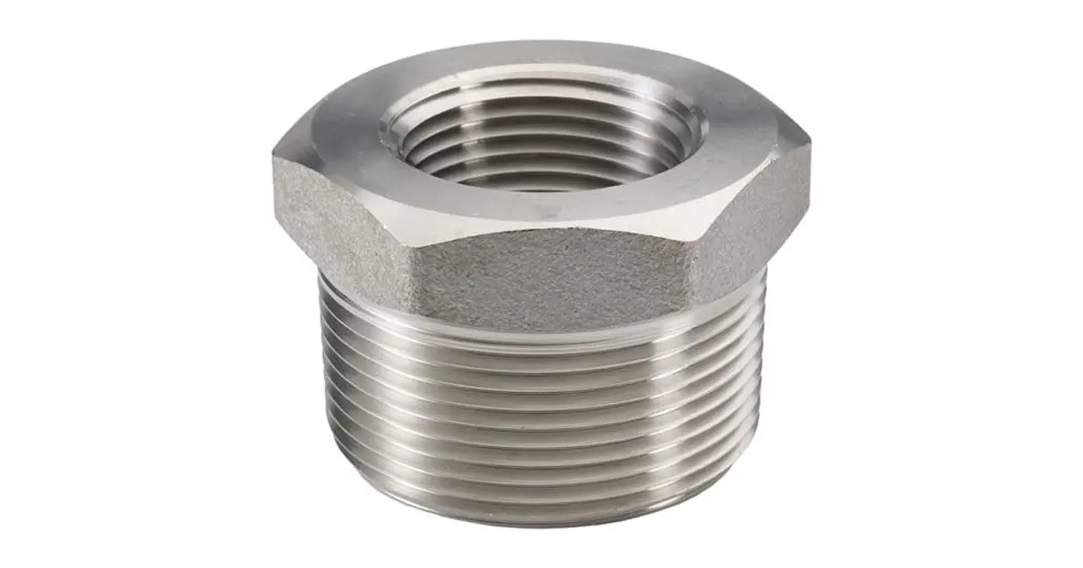 Reducción bushing galvanizada 1 a 3/4 tipo l