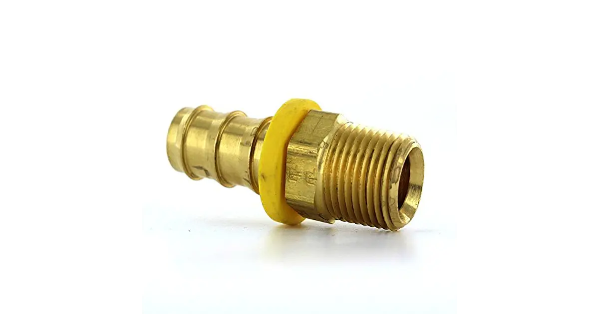 Espiga macho 1/4 a 1/4 npt