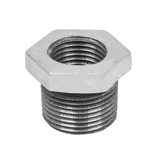 Reducción bushing galvanizada 1 a 1/2 tipo L