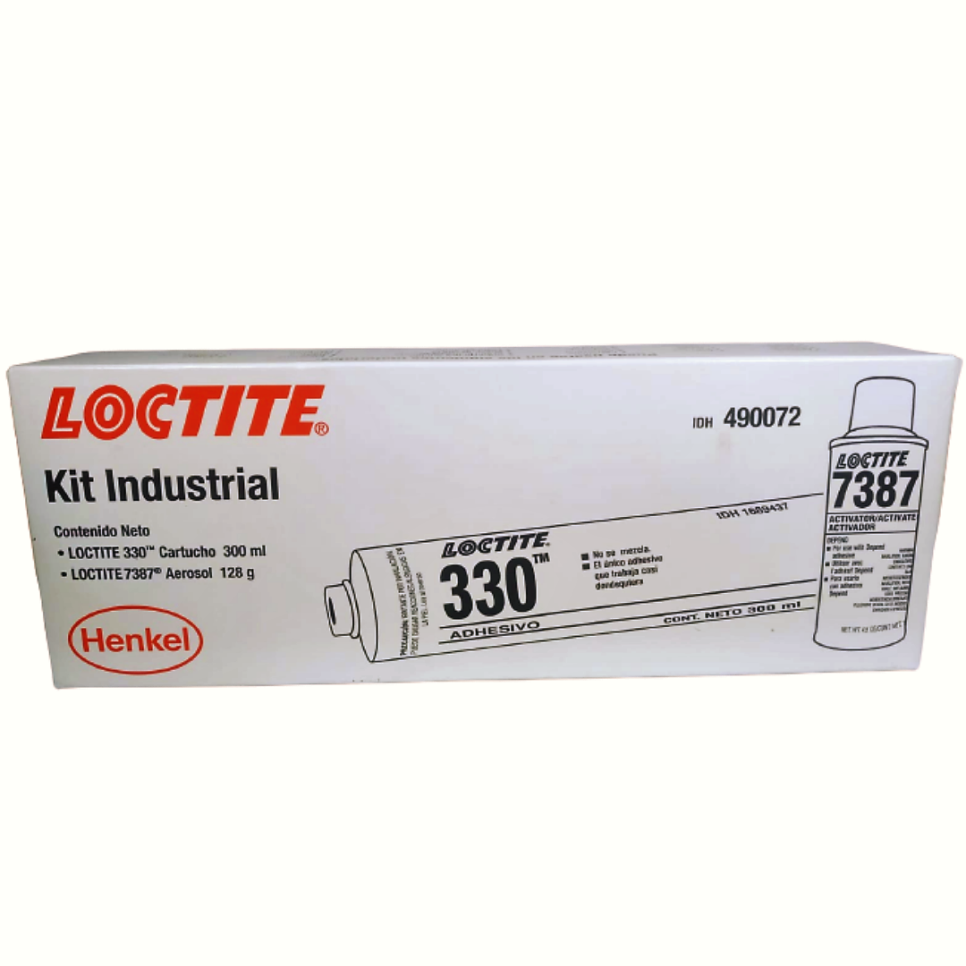 Kit Industrial Loctite 330 y 7387