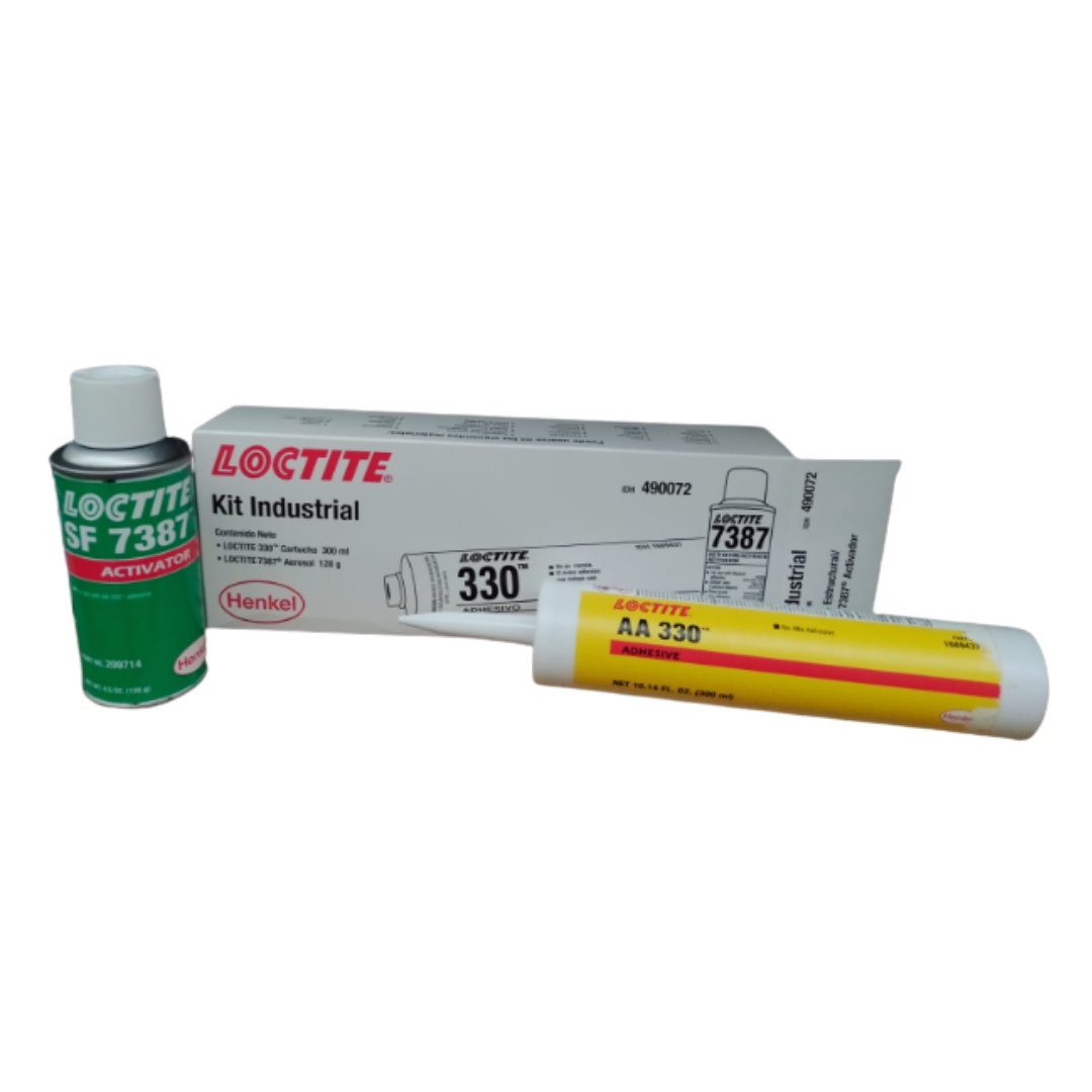 Kit Industrial Loctite 330 y 7387