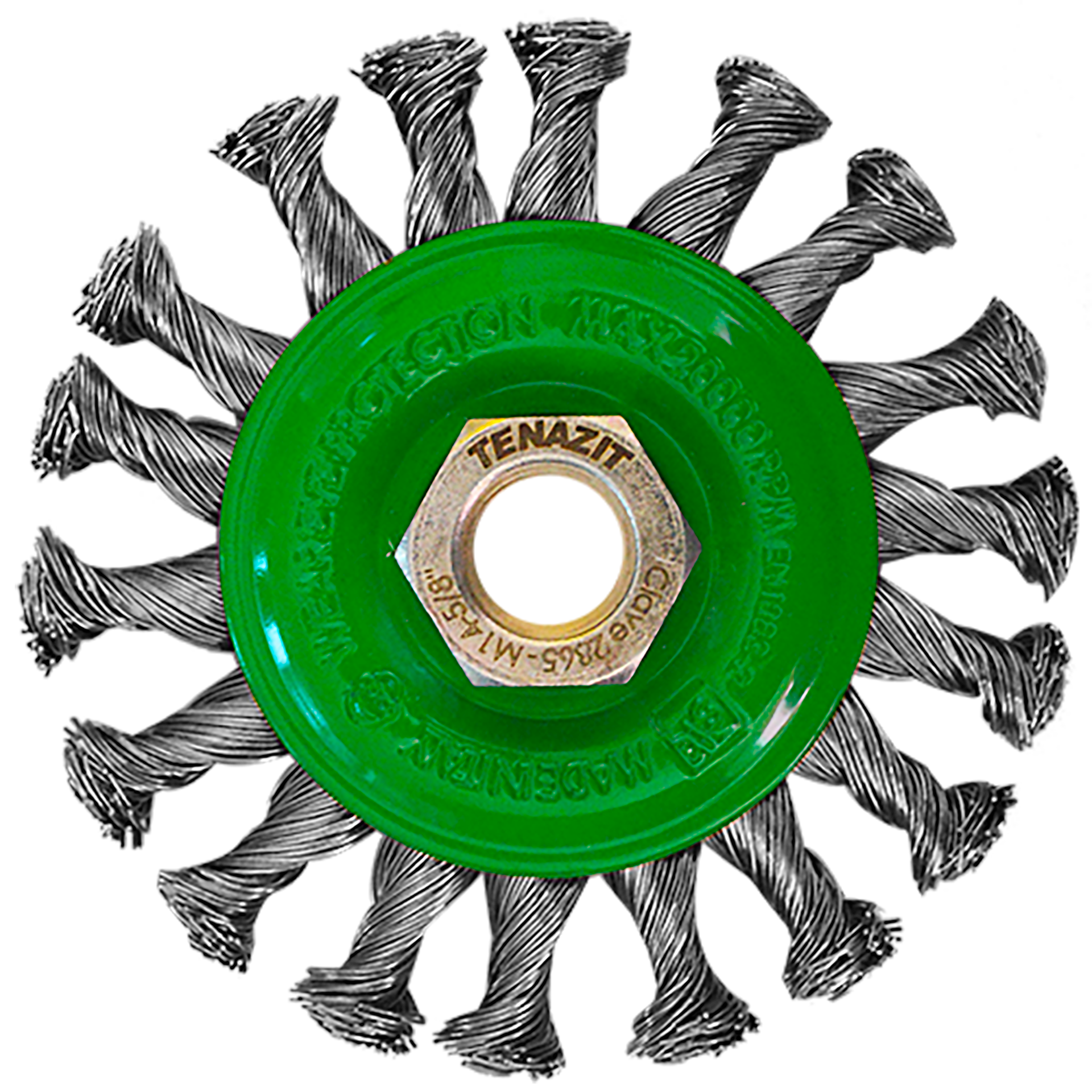 Cepillo Circular Trenzado De 100 X 0.50 X Mr Mm Para Limp...