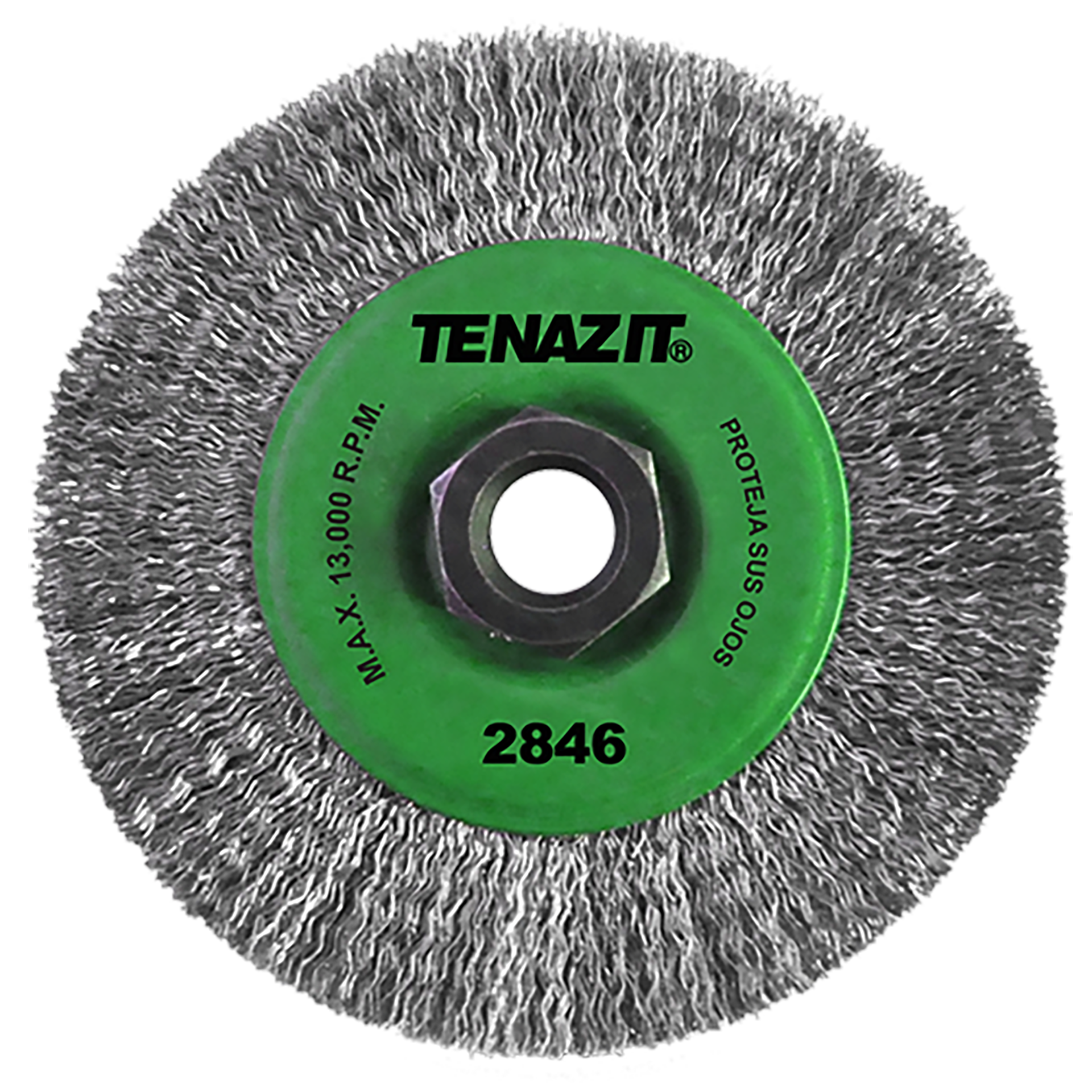 Cepillo Circular Ondulado De 115 X 0.30 X Mr Mm Para Limp...