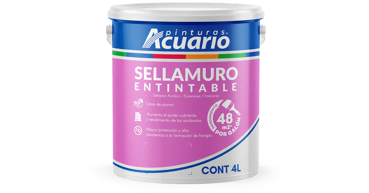 SELLADOR ENTINTABLE ACRILICO BLANCO