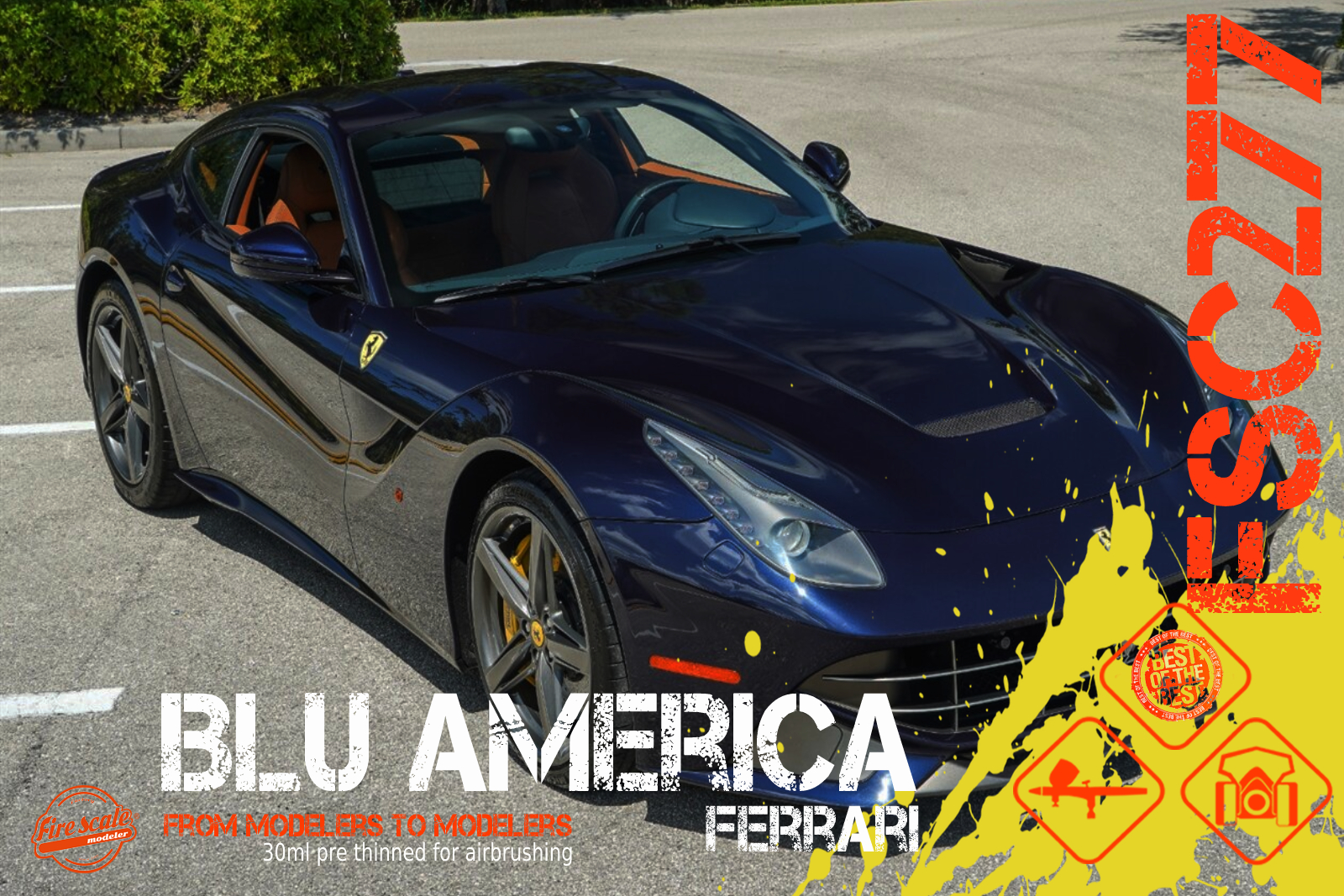 Blu America Ferrari