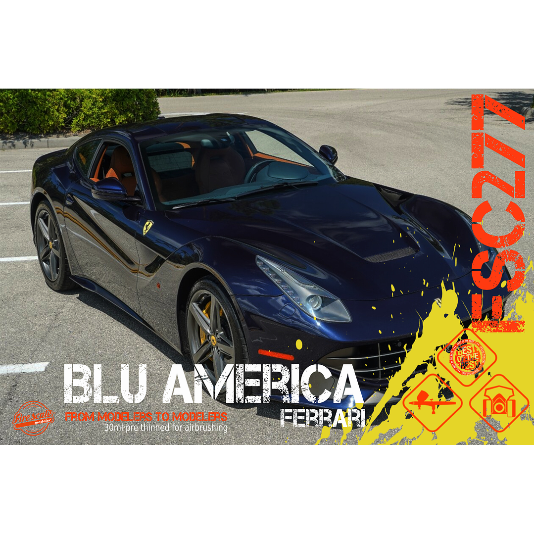 Blu America Ferrari