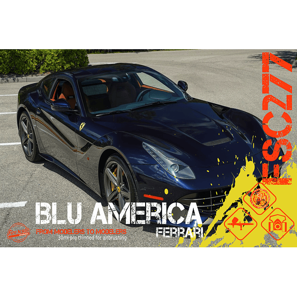Blu America Ferrari