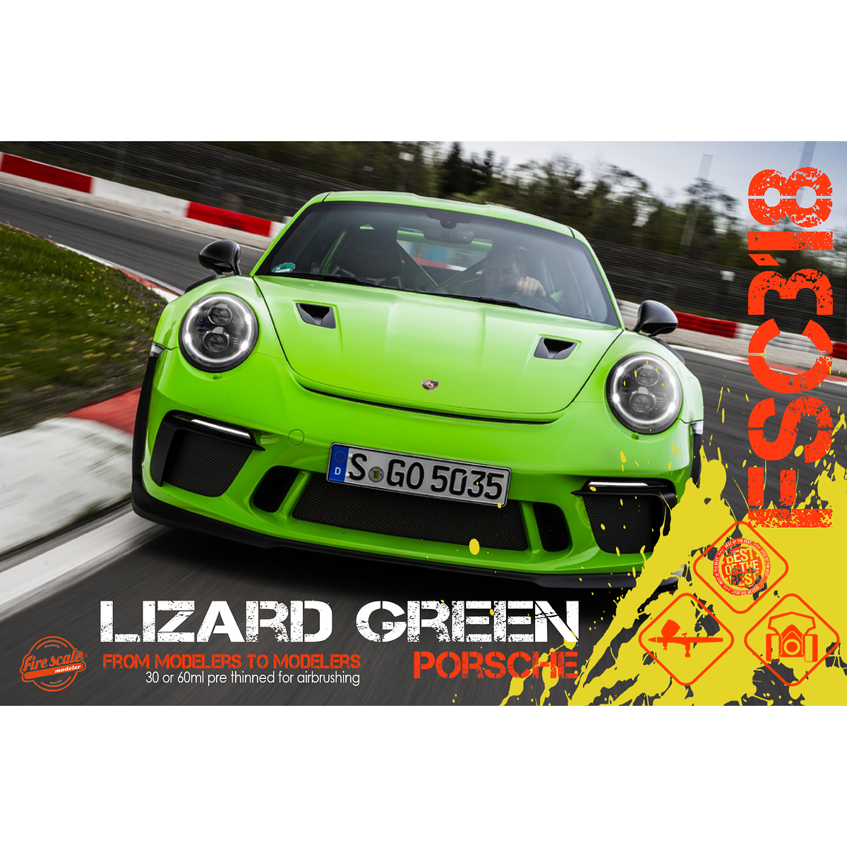 Porsche Lizard Green