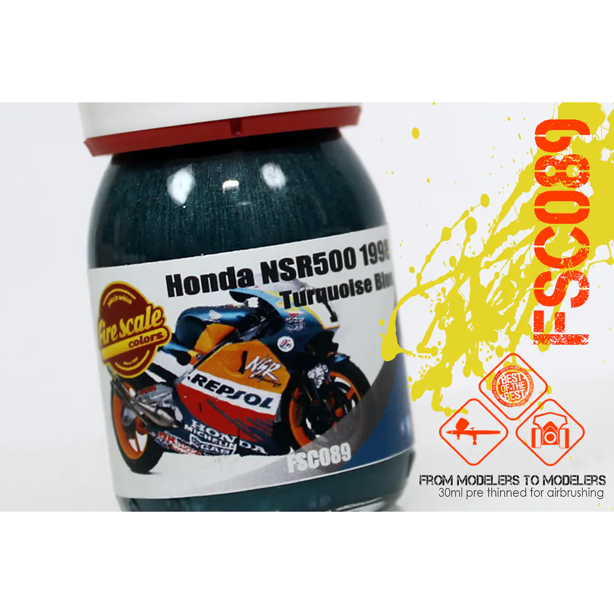 Honda NSR Turquoise Blue