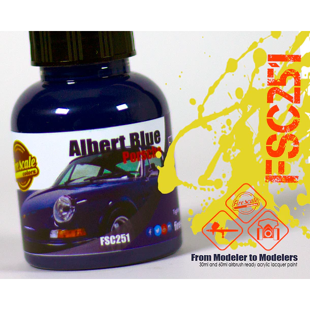 Albert Blue Porsche