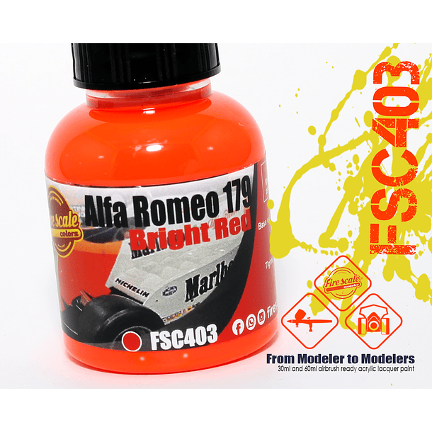 Alfa Romeo 179 Bright Red