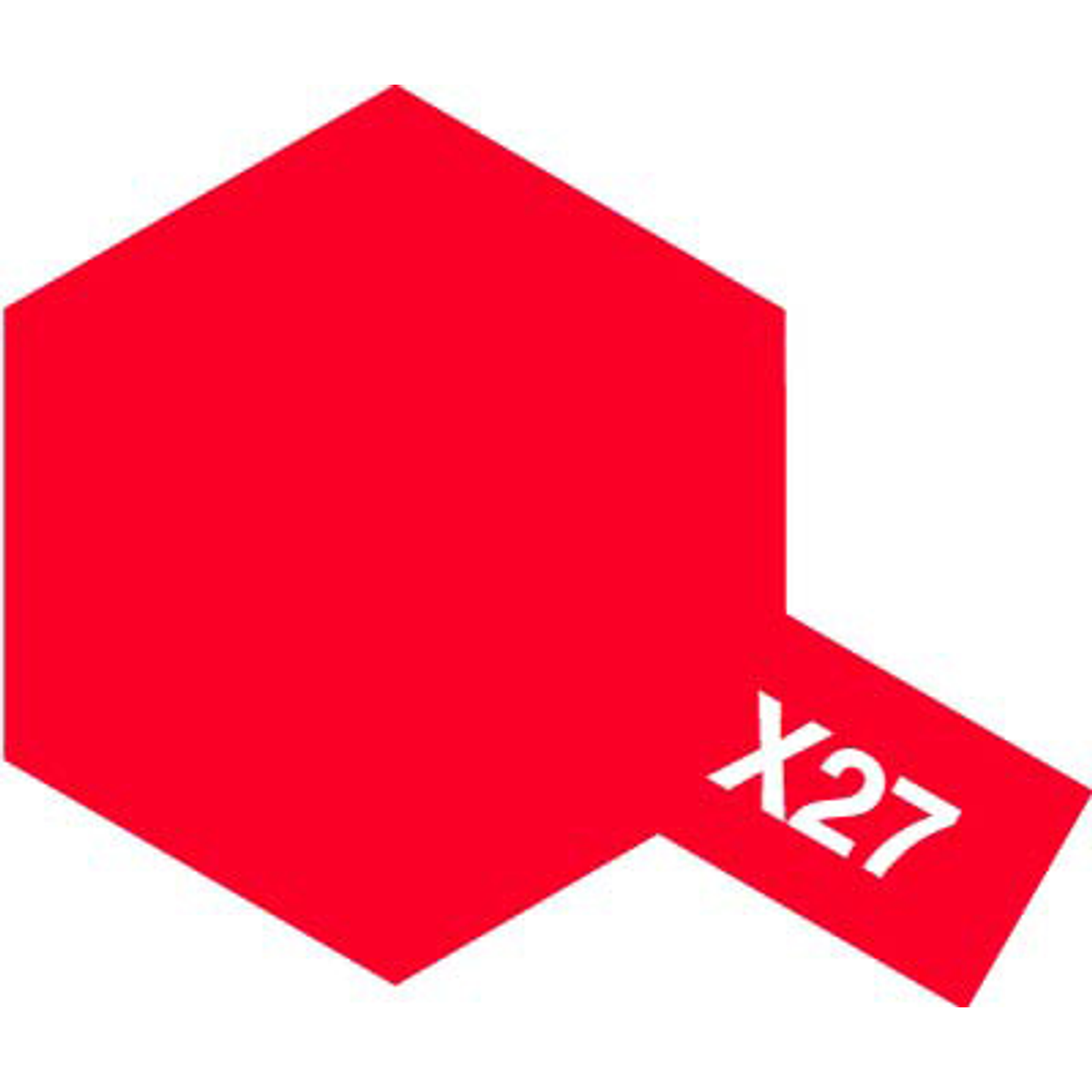 Clear Red X27