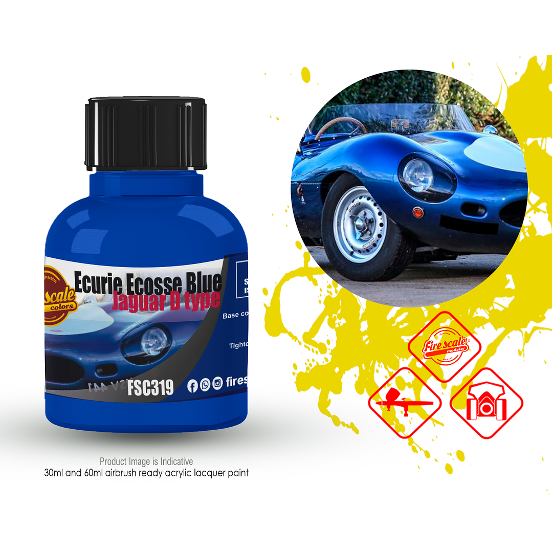 Jaguar D Type Ecurie Ecosse Blue