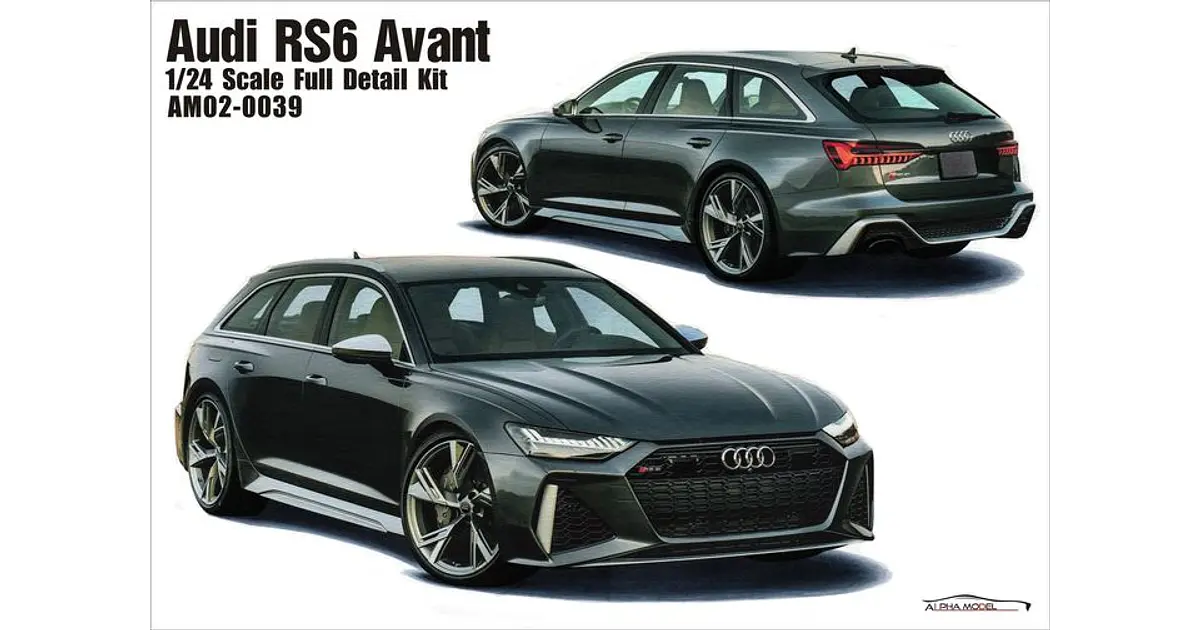 Audi RS6 Avant 1:24
