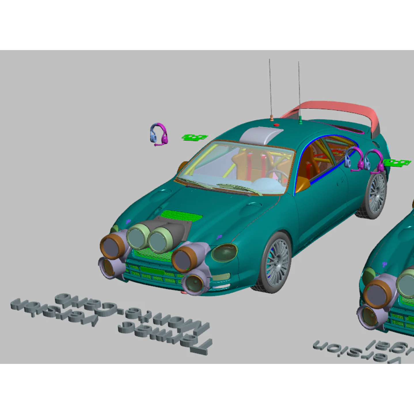 TOYOTA CELICA GT-FOUR (ST205) - RALLY PORTUGAL 1995