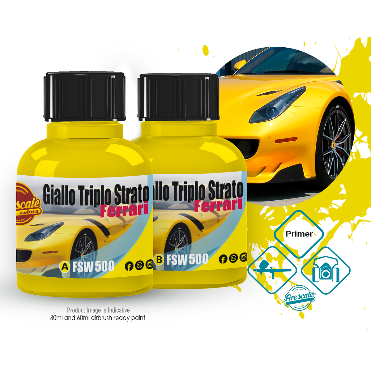 Giallo Triplo Strato Ferrari