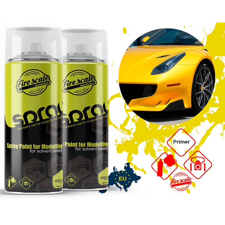 Giallo Triplo Strato Ferrari 400ml