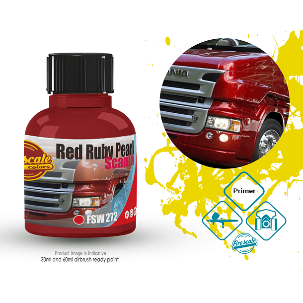 Red Ruby Pearl Scania