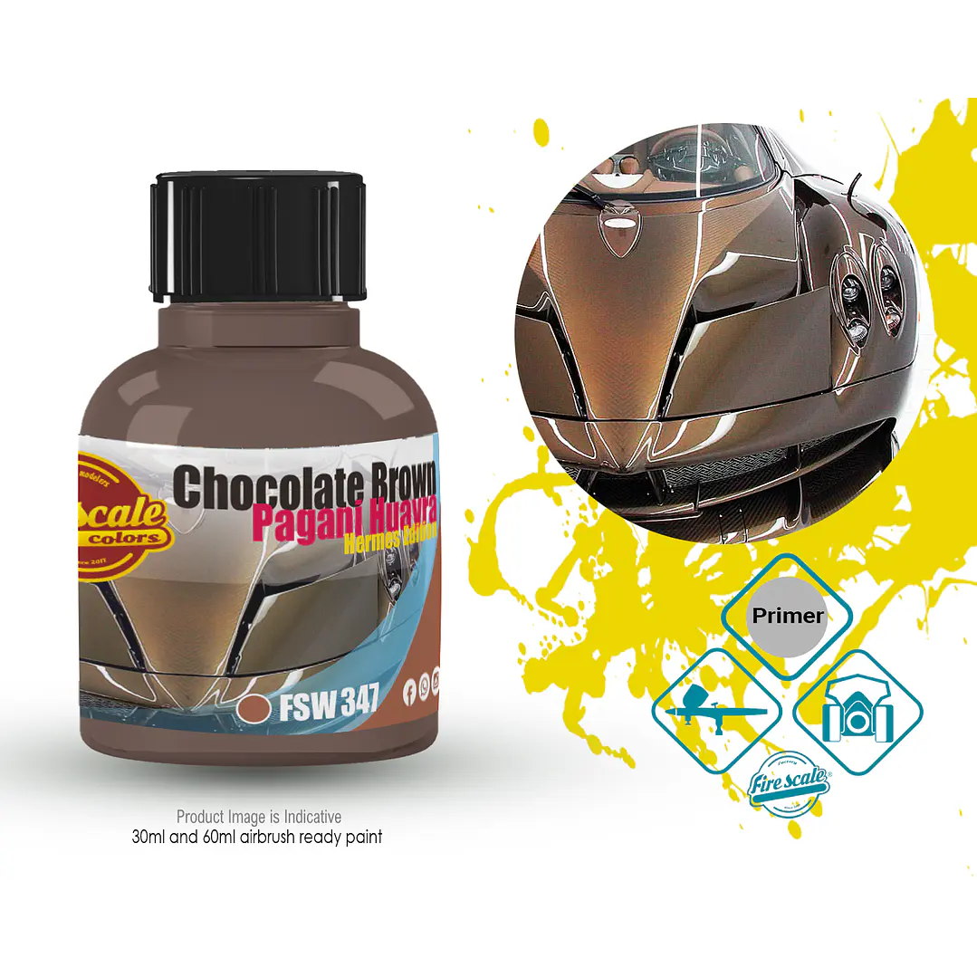 Hermes Edition Pagani Huayra Chocolate Brown
