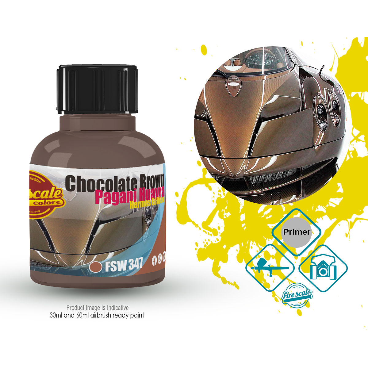 Hermes Edition Pagani Huayra Chocolate Brown