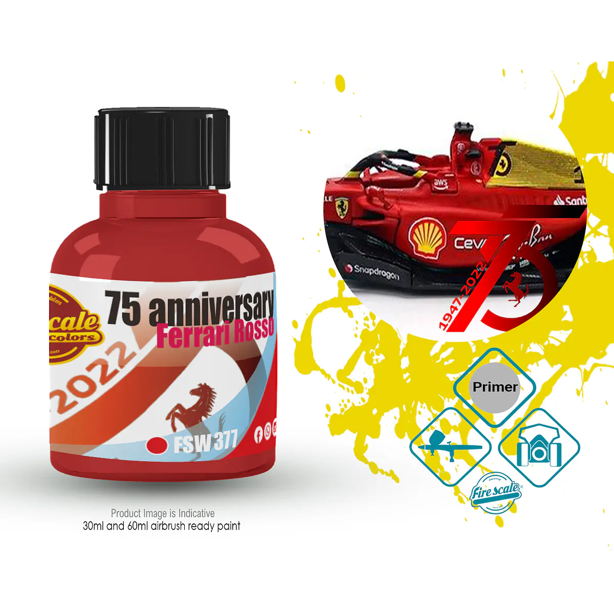 Rosso 75 Anniversary Ferrari