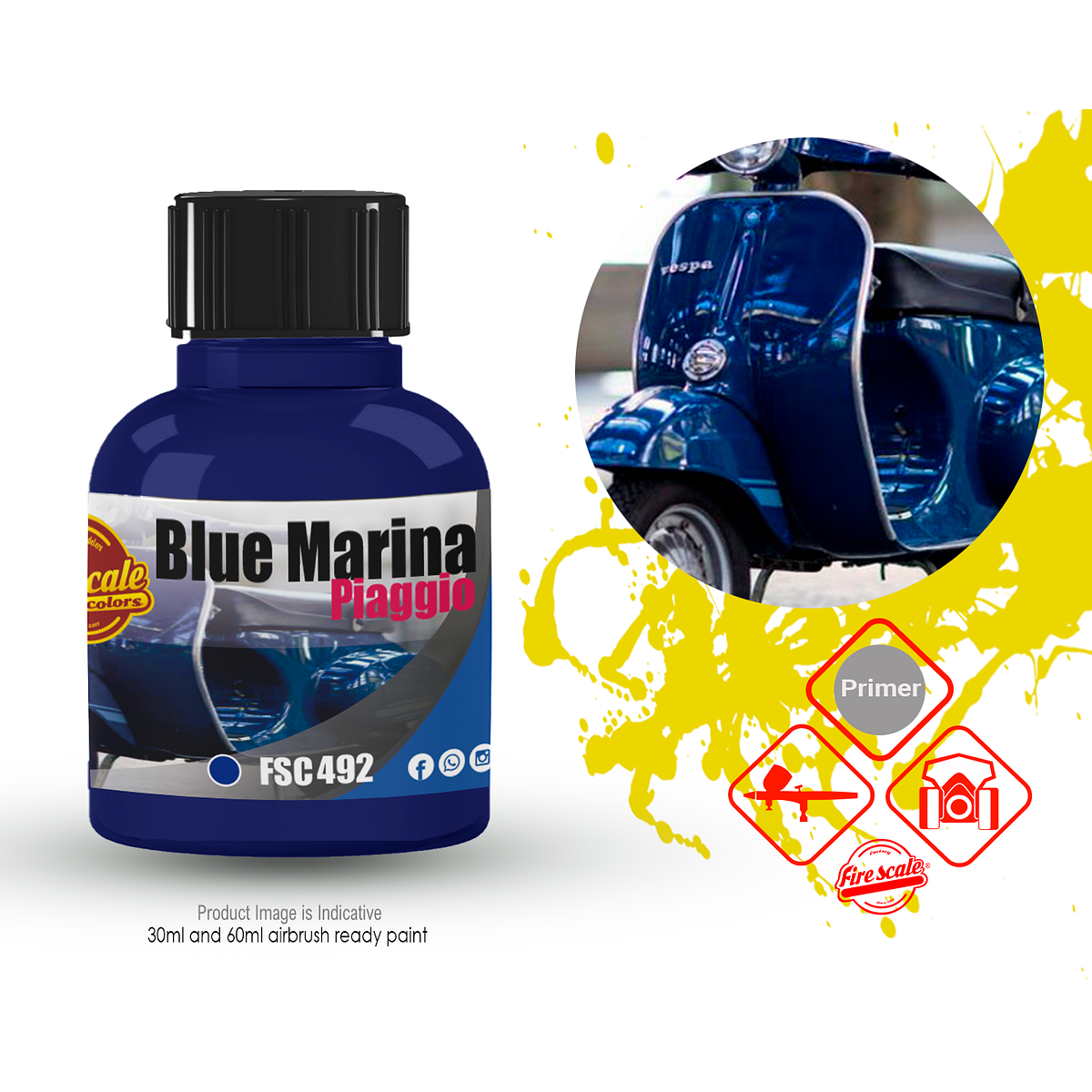 Blue Marina Piaggio