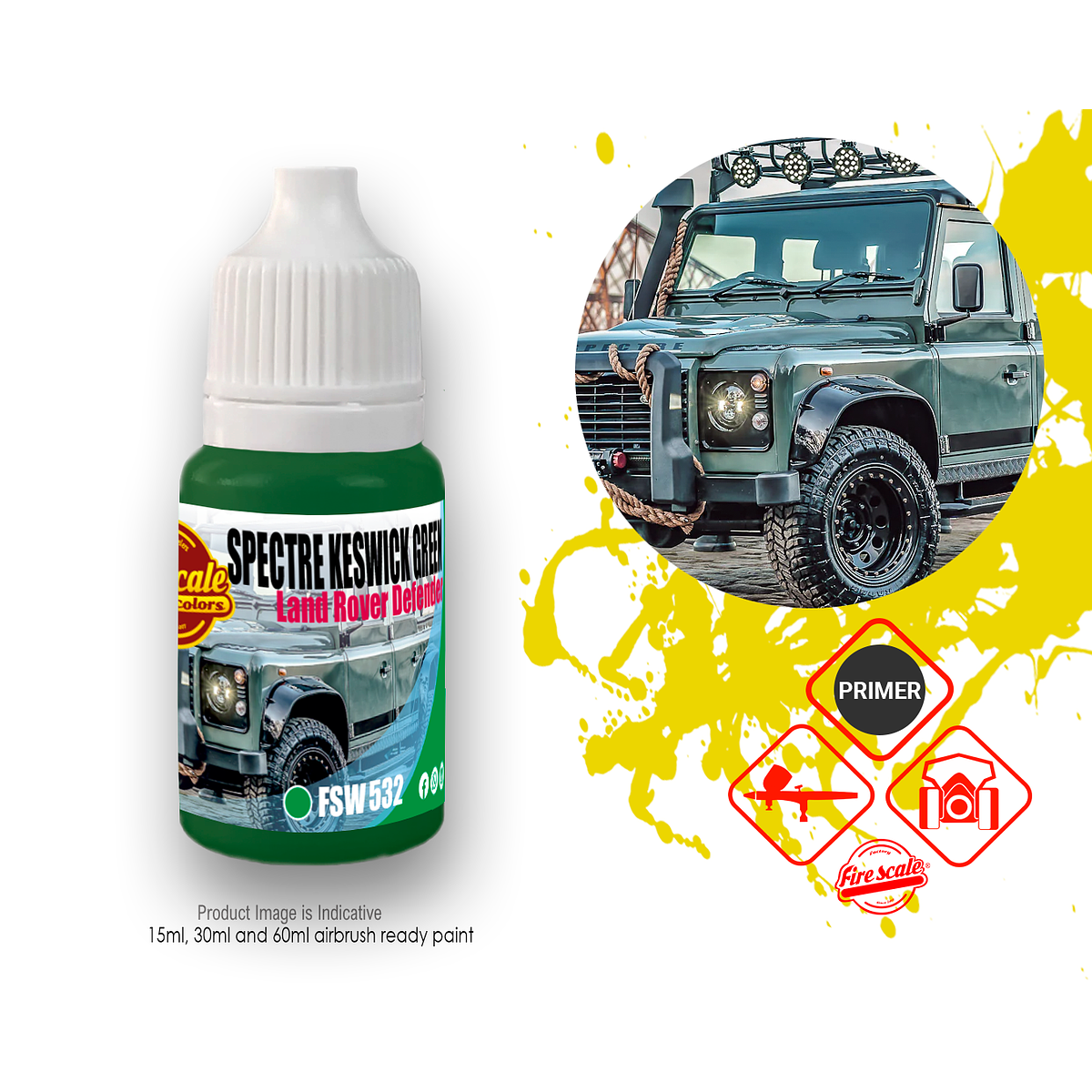 Spectre Land Rover Defender Colors