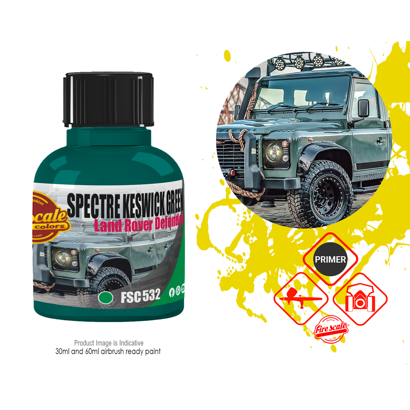 Spectre Land Rover Defender Colors