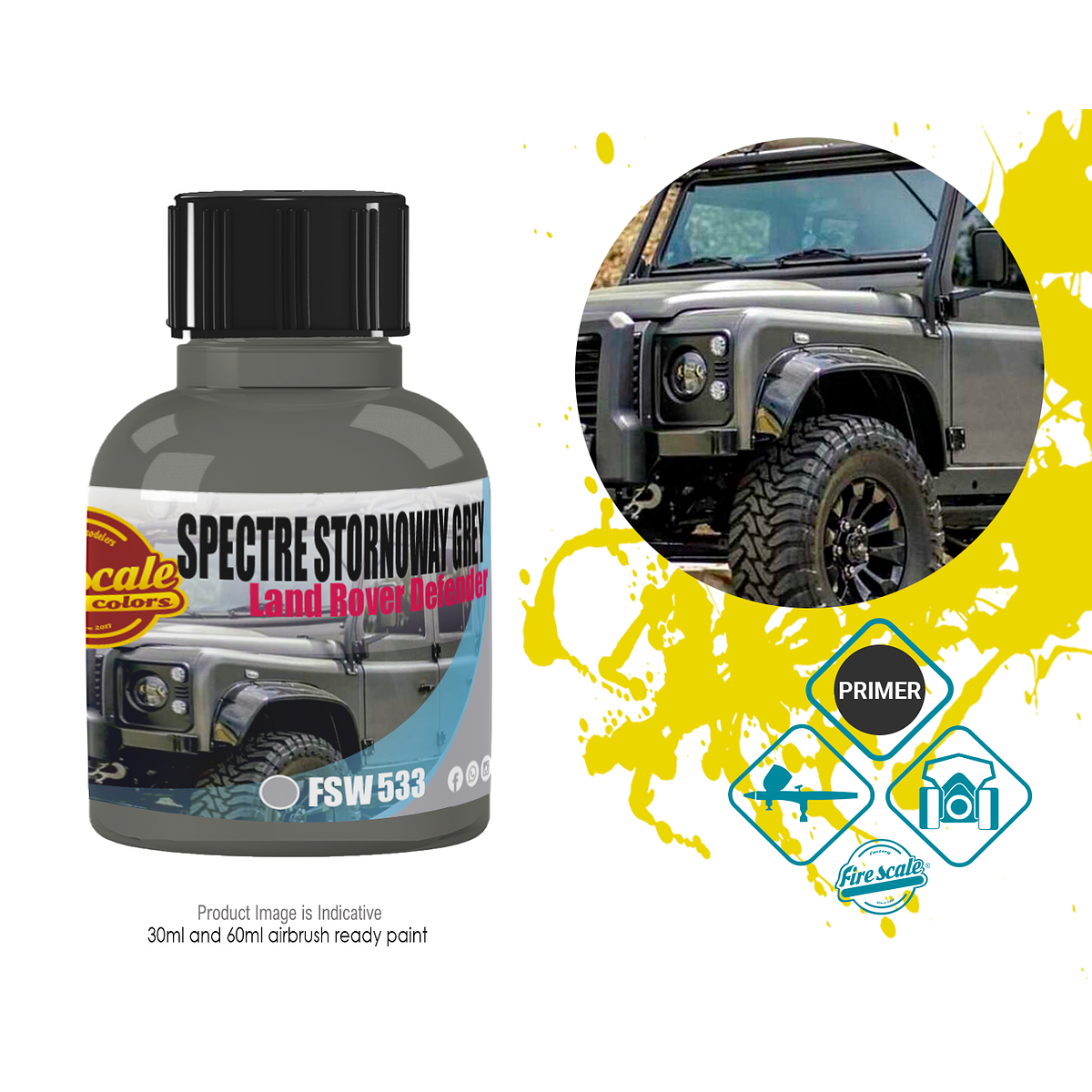 Spectre Land Rover Defender Colors