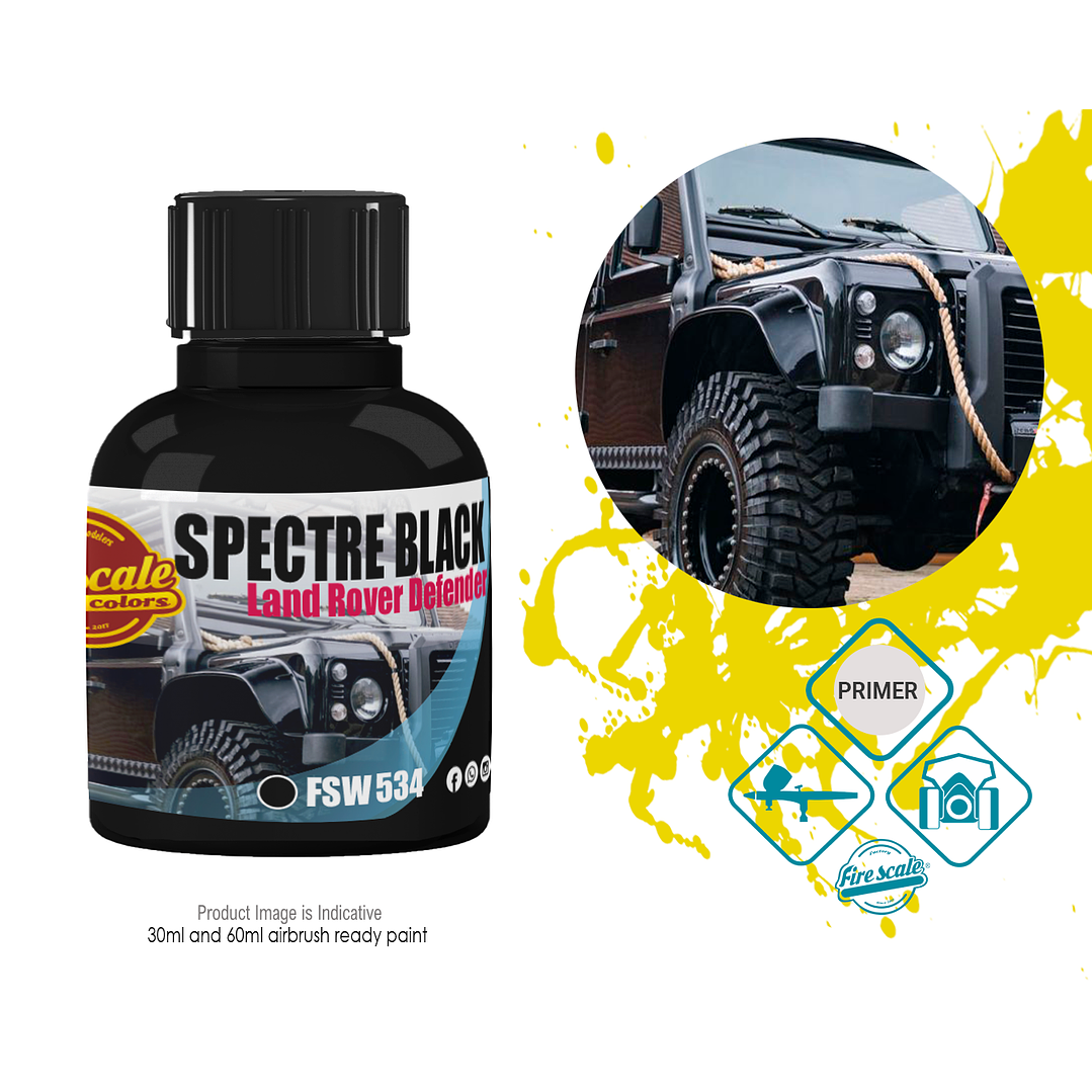 Spectre Land Rover Defender Colors