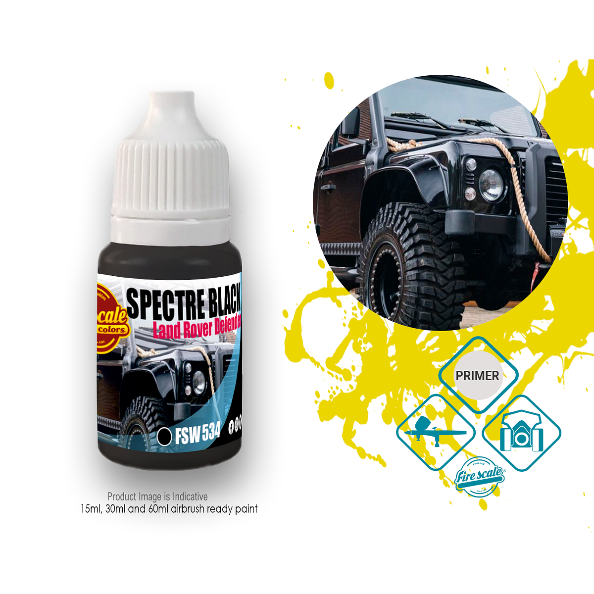 Spectre Land Rover Defender Colors