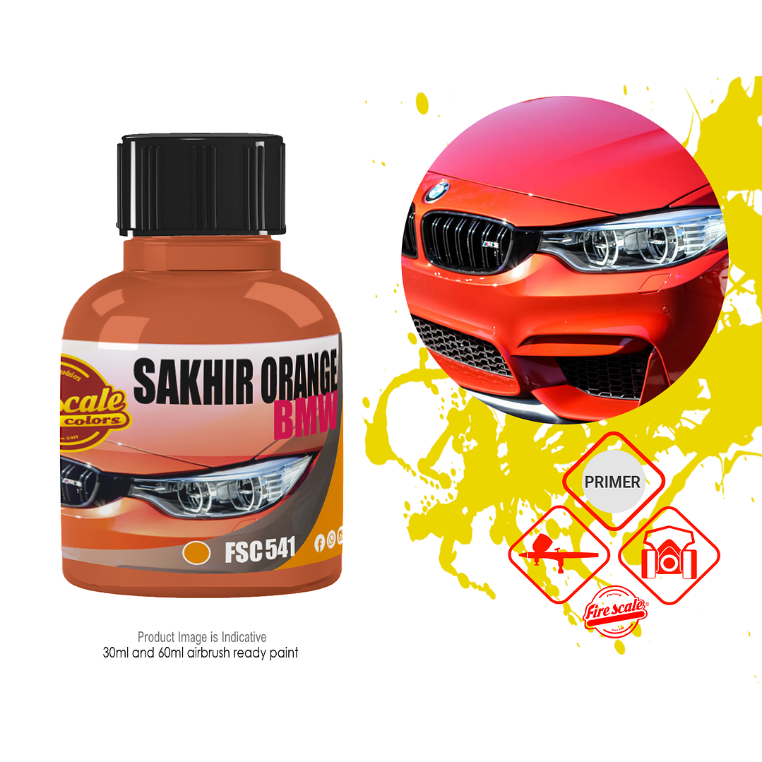 Sakhir Orange BMW