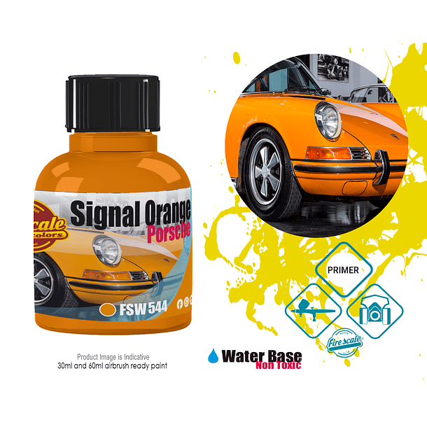 Signal Orange Porsche